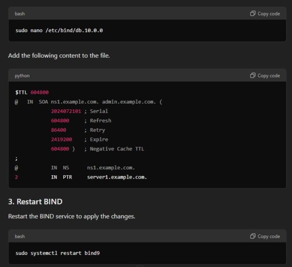 How to set up reverse DNS for a private IP address on an Ubuntu server - URBT News