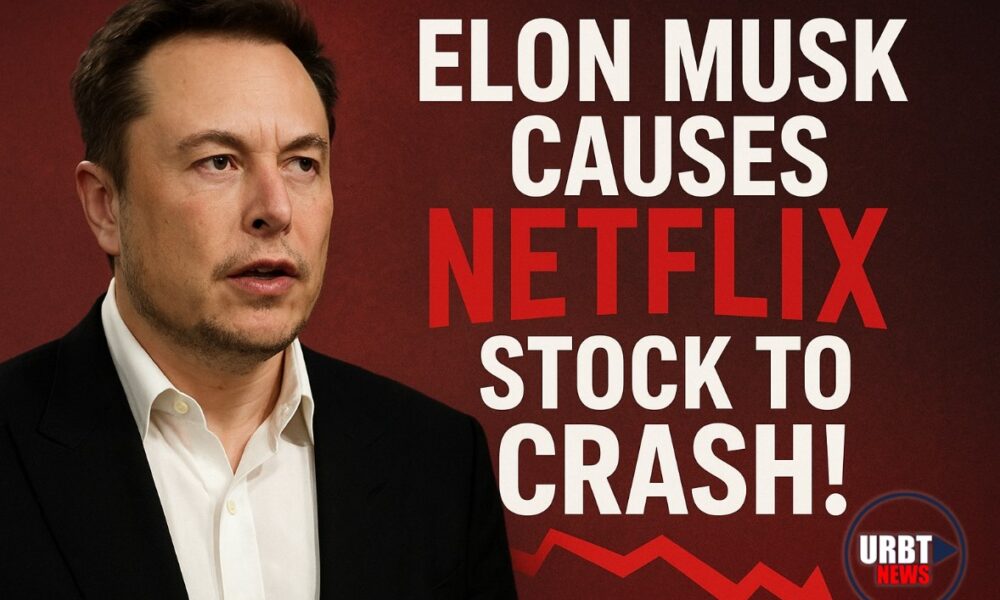 Elon Musk Causes Netflix Stock to CRASH! Is He to Blame? - URBT News